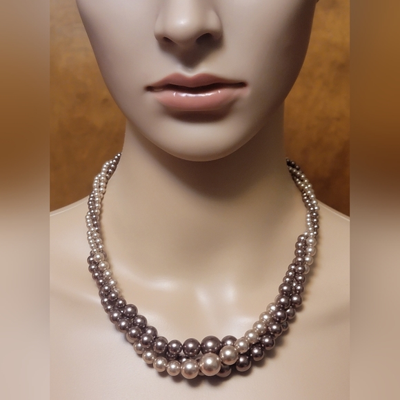 Rmn | Jewelry | Rmn Roman Faux Vintage Pearls | Poshmark